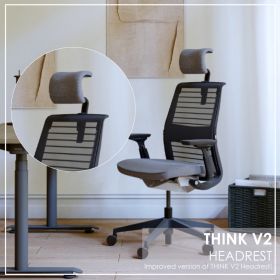 Ergonomic Office Chair Malaysia | Steelcase Think v2 (w/ headrest)
